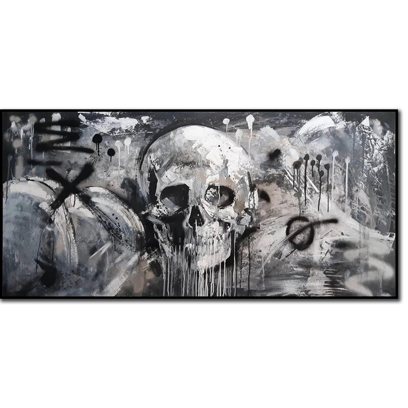 Abstract Skull - Etsy