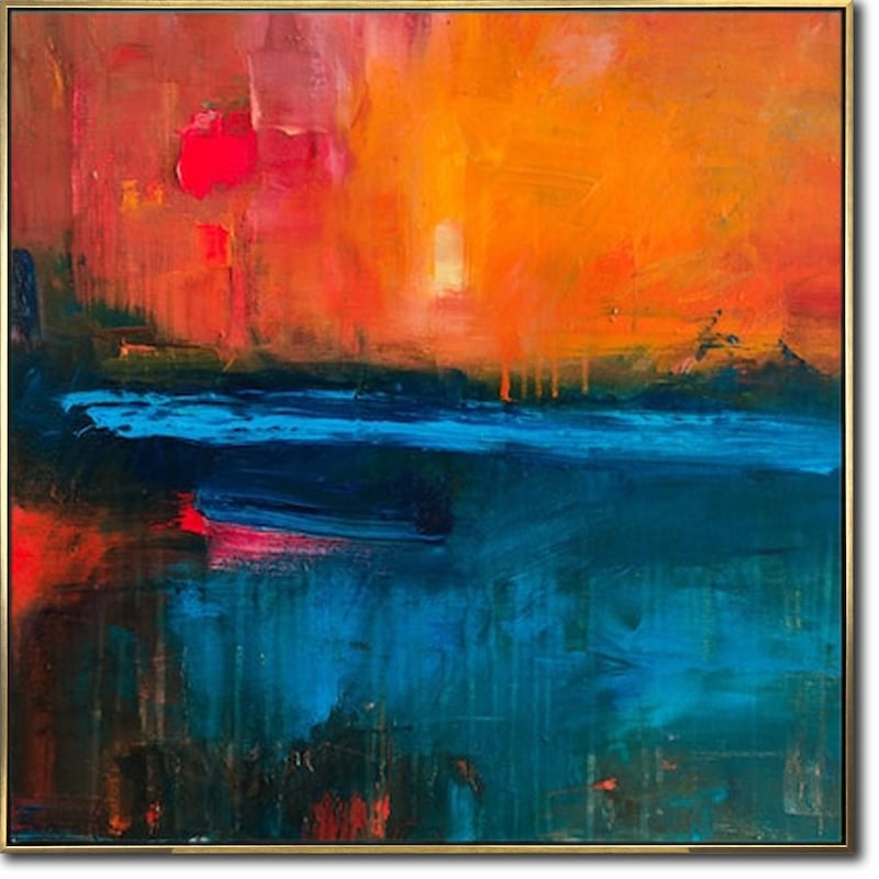 Abstract Oil Paintings - Etsy