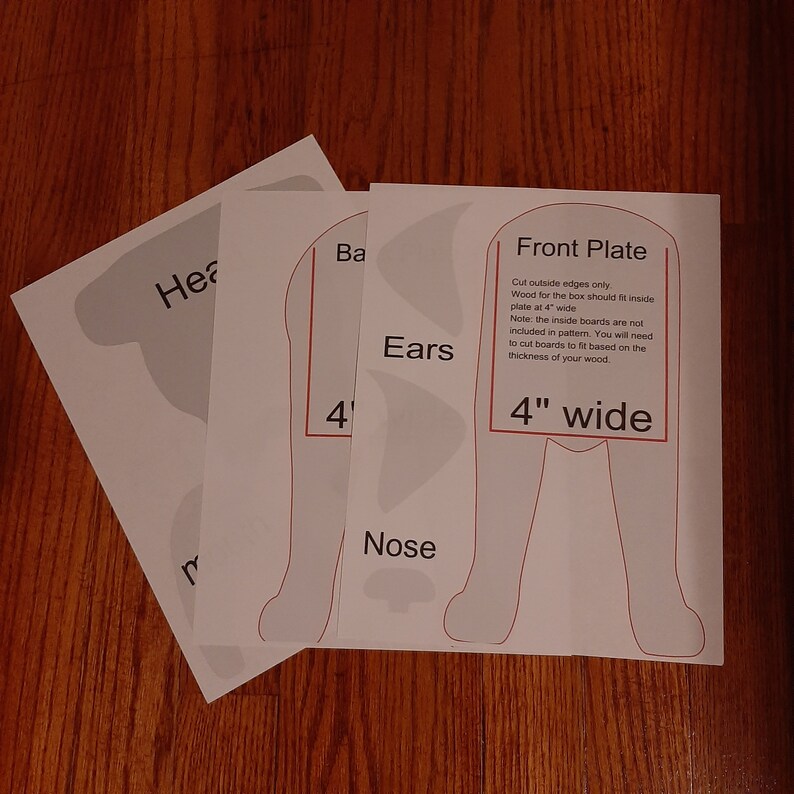 Scroll Saw Pattern Boxer Dog Planter - Etsy