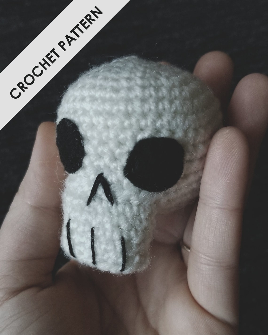 Human Skull Crochet Pattern Amigurumi - Etsy