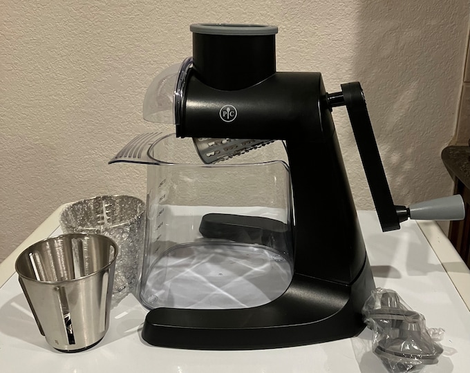 Pampered Chef Quick Prep Food Greater 3 Blades - Fine Coarse Grater ...