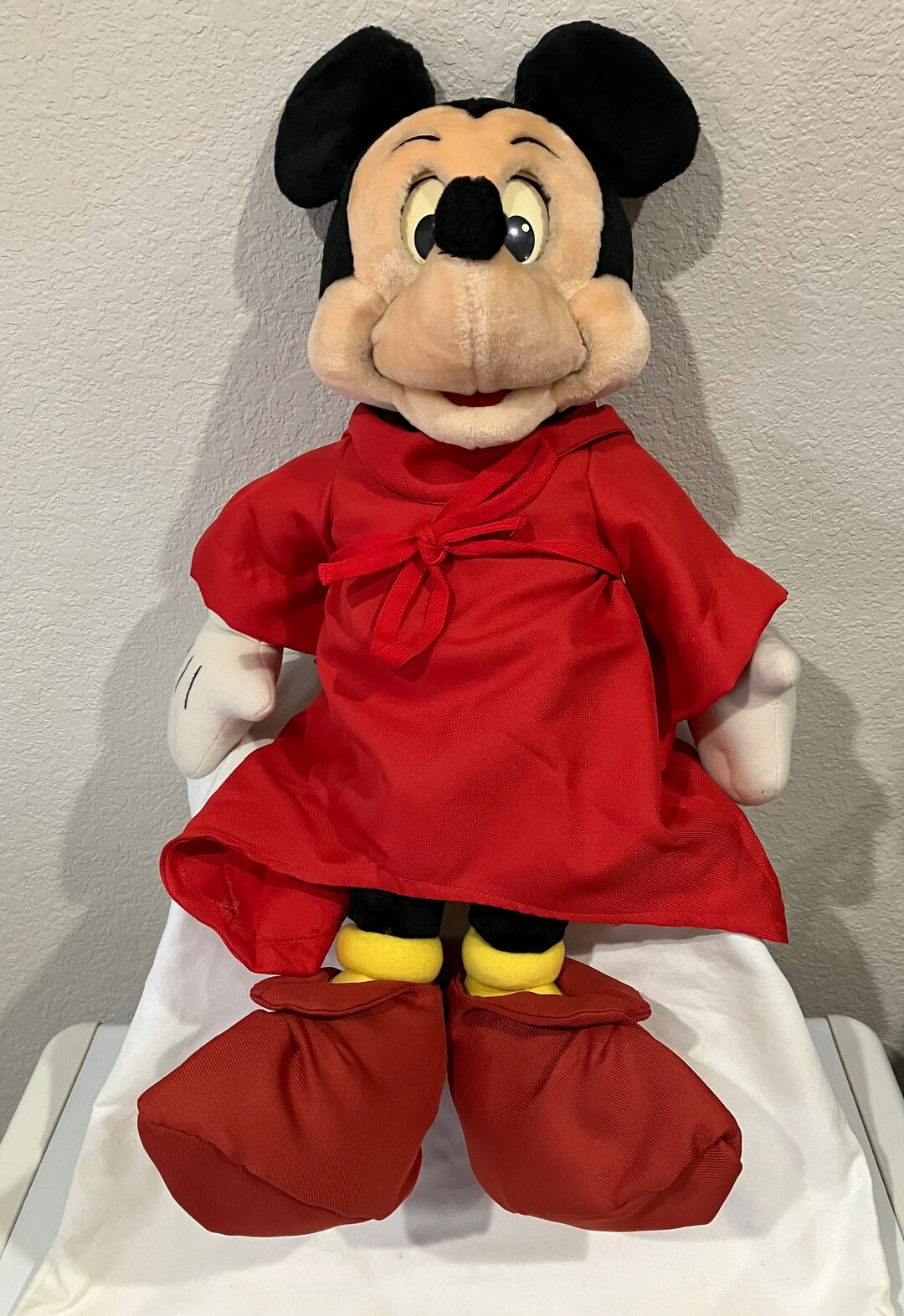 1986 Disney 24" Worlds of Wonder Talking Mickey Mouse With Cassette ...