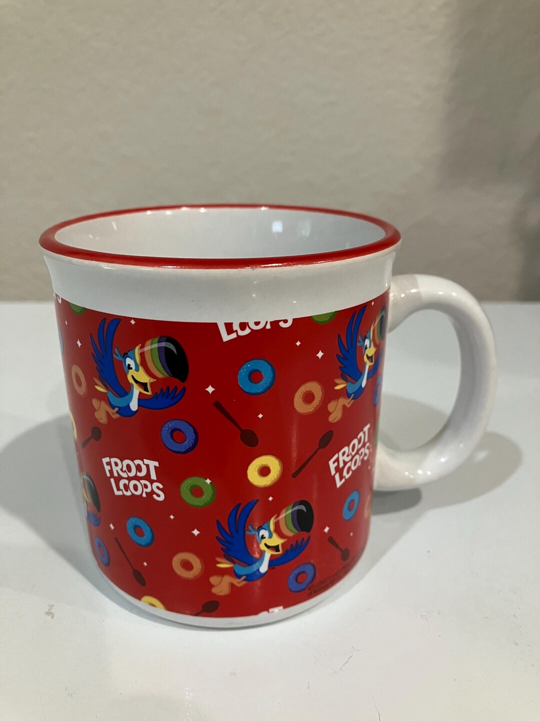 Kellogg’s Toucan Sam Froot Loops Coffee Tea Cup Mug - Etsy