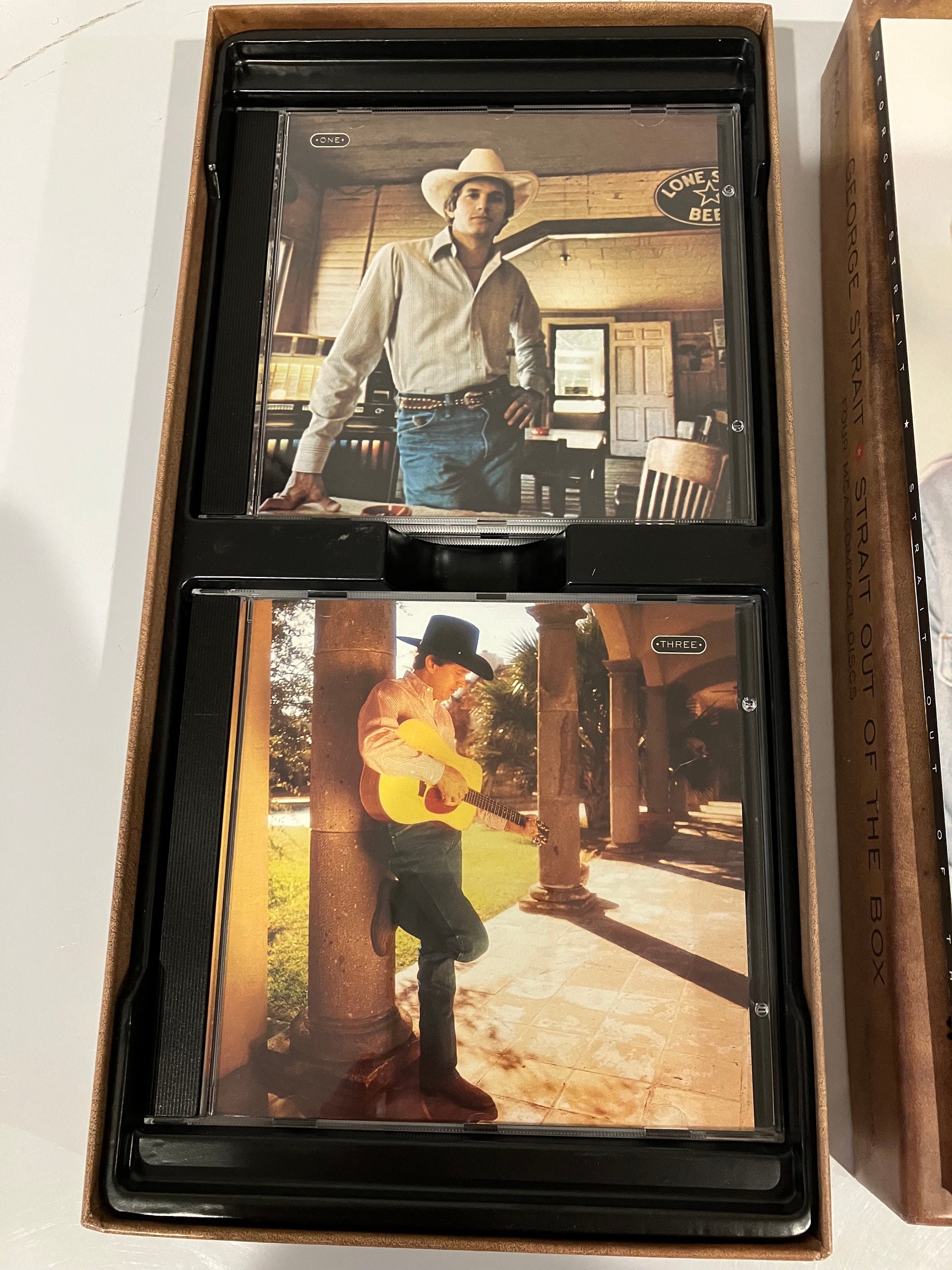 Strait Out of the Box by George Strait 4 CD Boxed Set With Booklet - Etsy