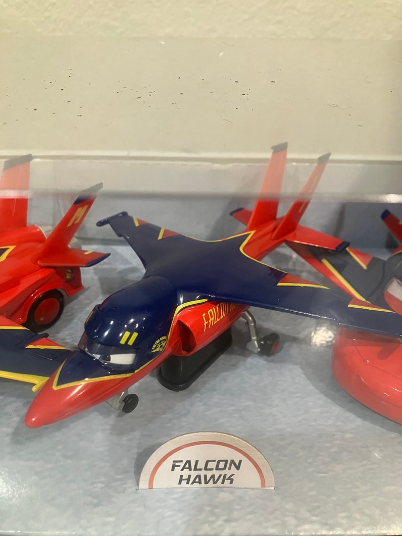 Disney Pixar Cars Air Mater Rayo McQueen Hawk Falcon Hawk Master Hawk 3 ...
