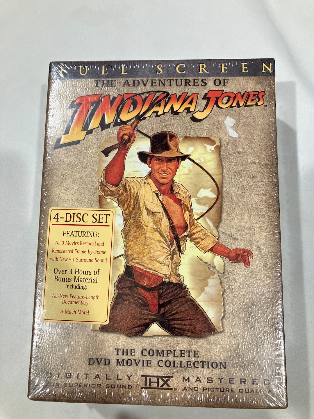 The Adventures of Indiana Jones: the Complete Movie Collection on DVD 4 ...