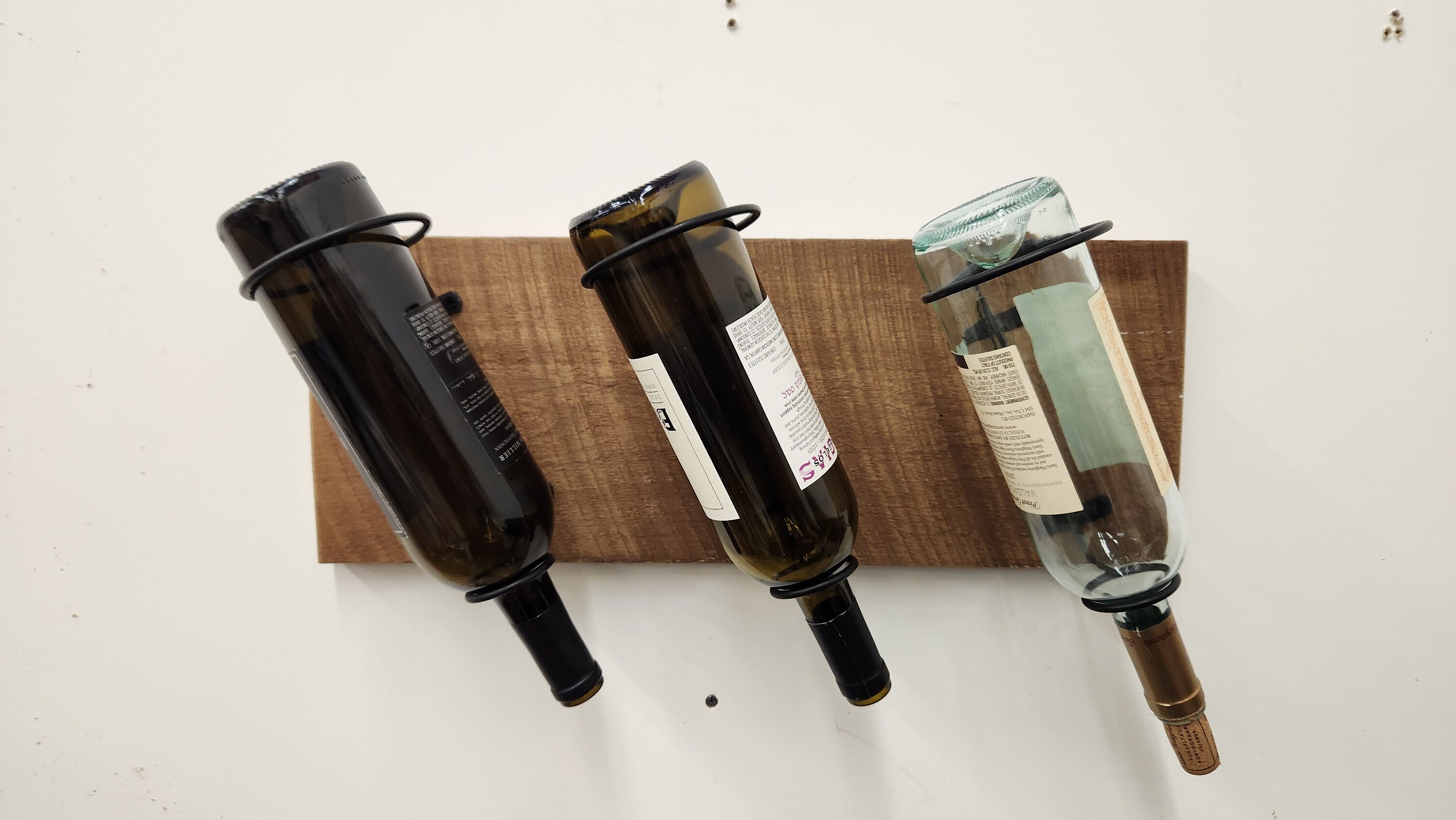 Rod and Plank Rustic Wine Racks Variations - Etsy