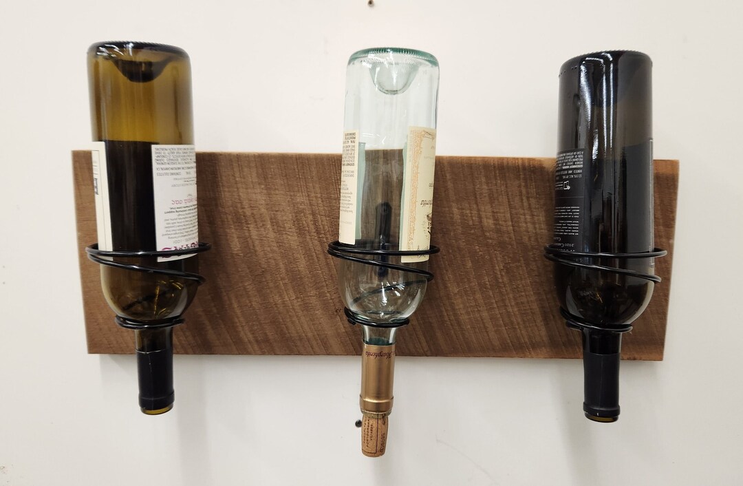 Rod and Plank Rustic Wine Racks Variations - Etsy