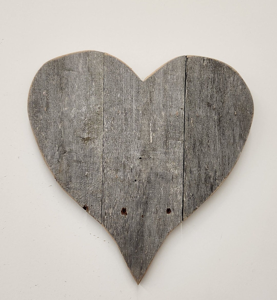 Rustic Wooden Wall Heart Decor - Etsy