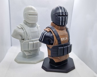Escape From Tarkov Killa Bust 3D Printed Resin - Etsy