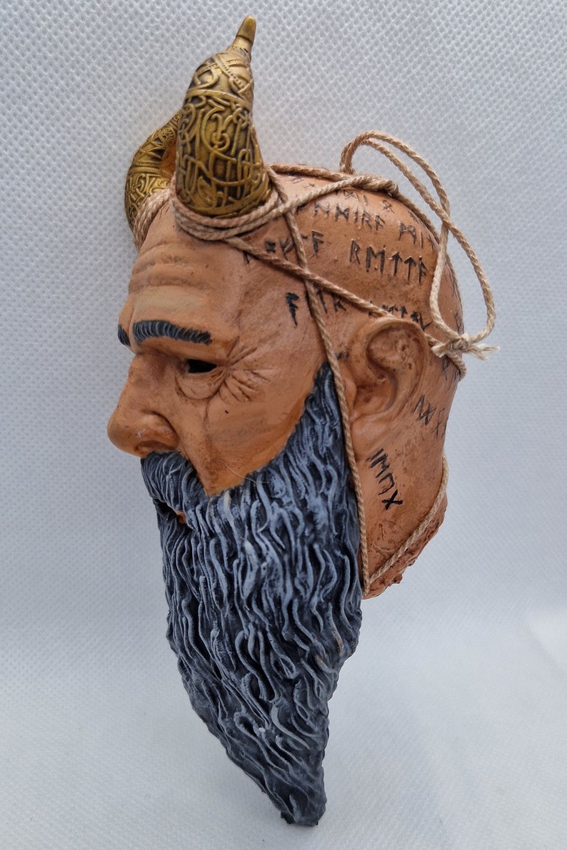 Mini God of War Mimir Head. - Etsy UK