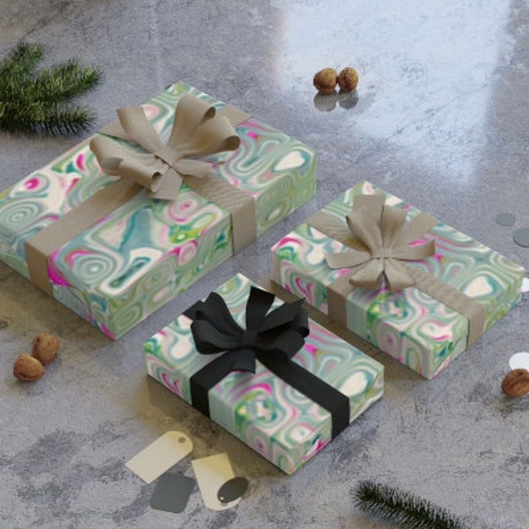 Ripple Candy Wrapping Paper - Etsy