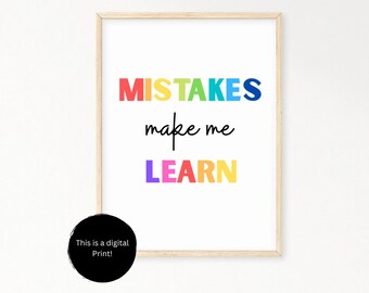 Positive Affirmation, Growth Mindset, Classroom Decor, Positive Nursery ...
