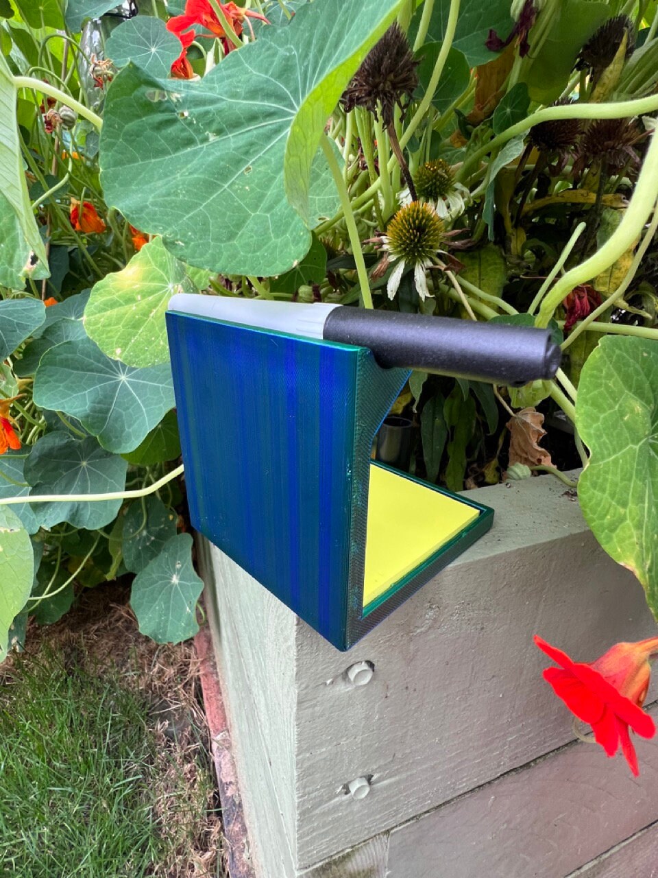 3D Printed Post-it Note and Pen Holder Blue/green PLA - Etsy Canada
