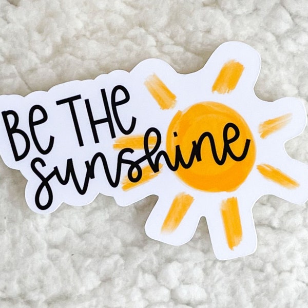 Sunshine Sticker - Etsy