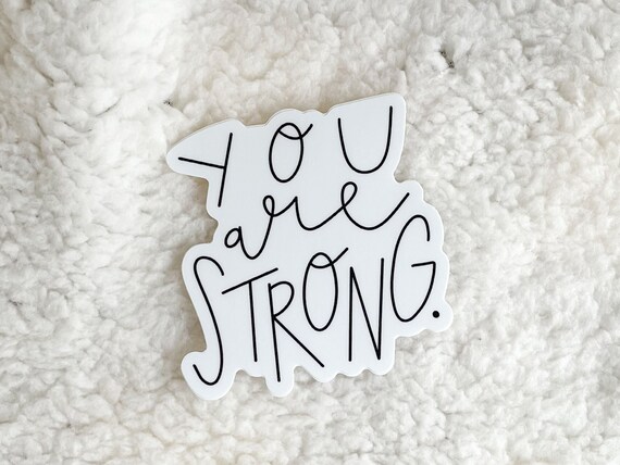 mental health self love stickers self care stickers you are stronger ...