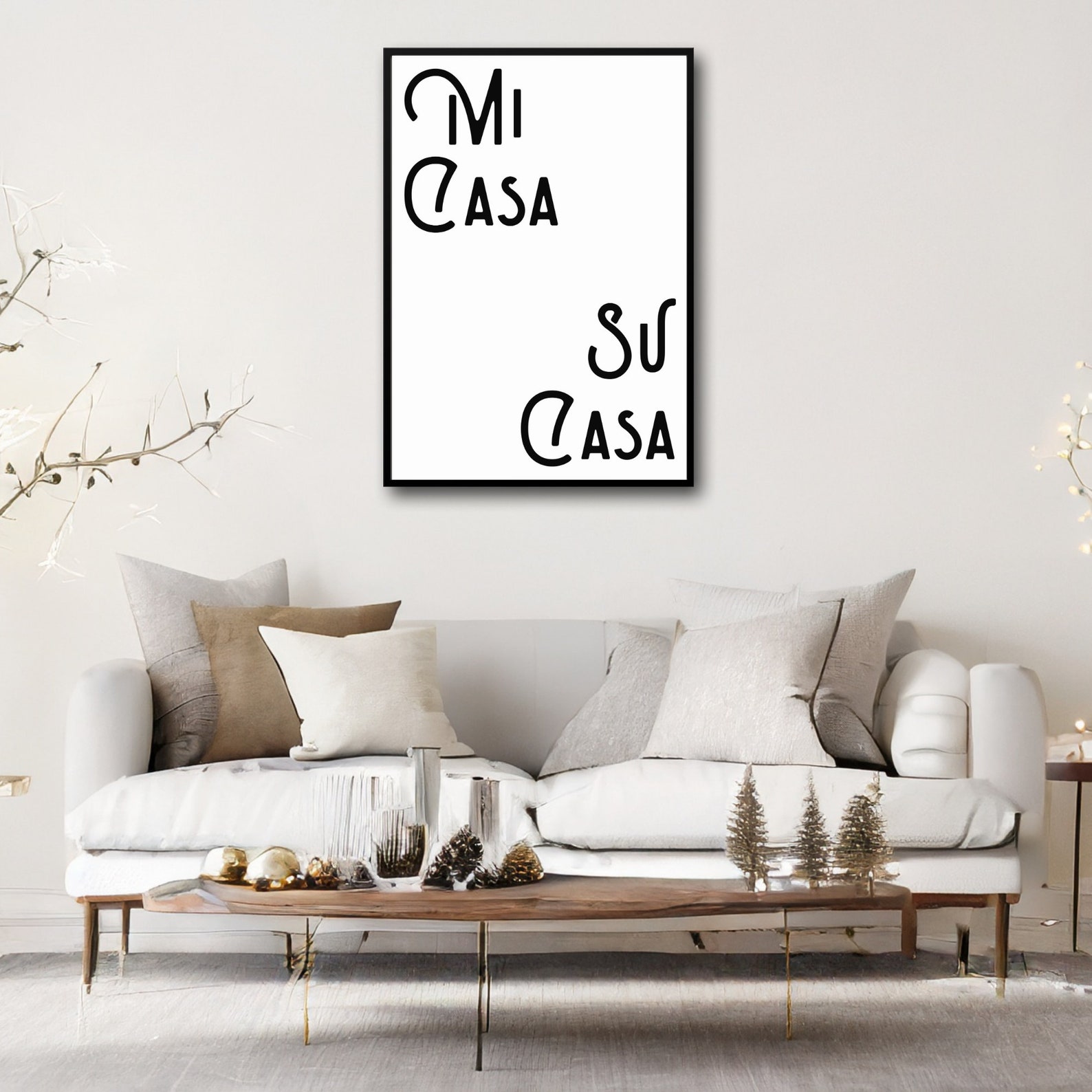 Mi Casa Su Casa | Printable | Wall Art | Instant Download | Home Decor ...