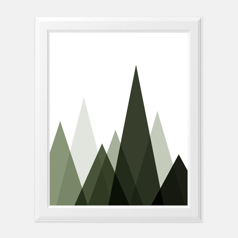 Seven Trees Printable Wall Art Instant Download Home - Etsy