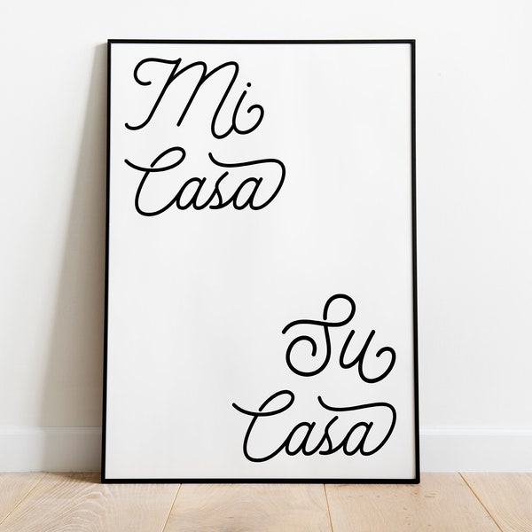 Mi Casa Su Casa - Etsy