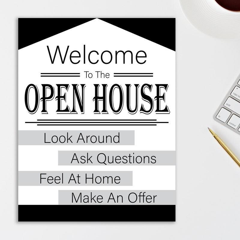 Open House Signs - Etsy
