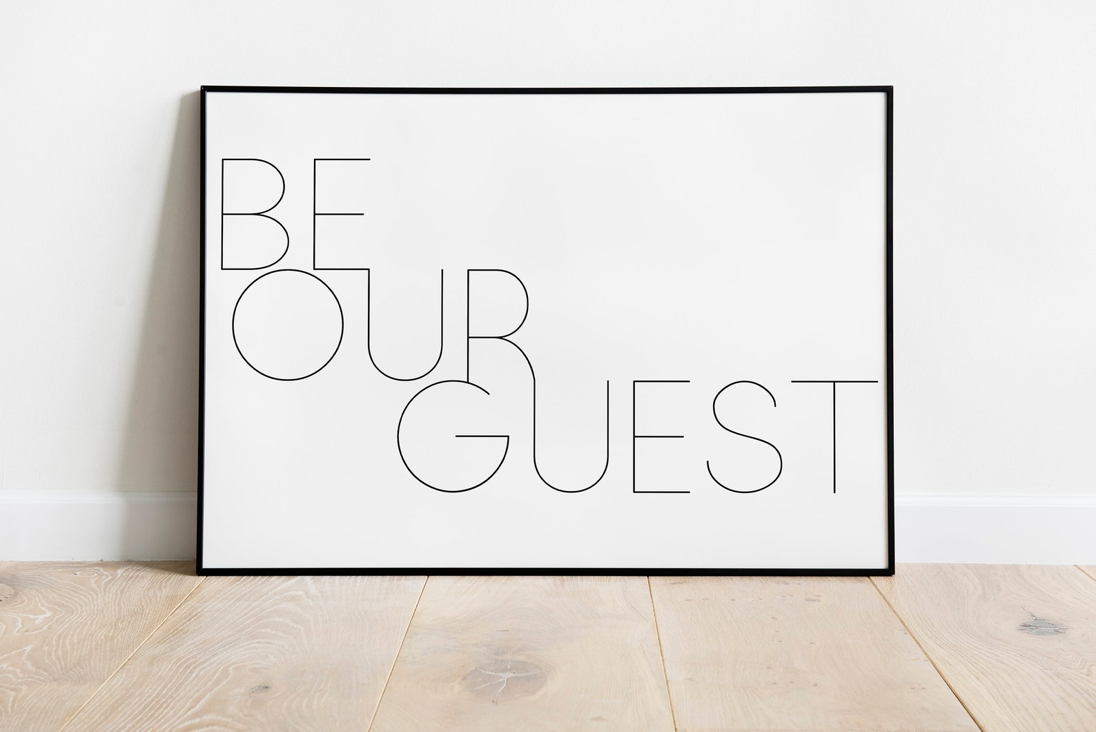 Be Our Guest | Printable | Wall Art | Instant Download | Home Decor ...