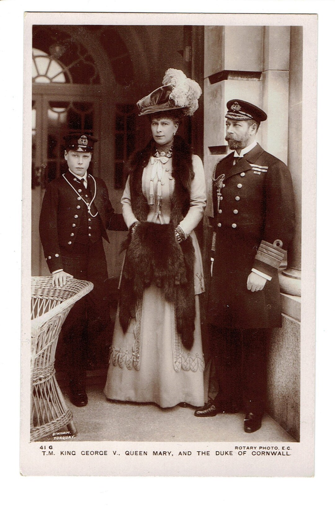 C1910 George V, Queen Mary Duke of Cornwall Real Photo Post Card - Etsy