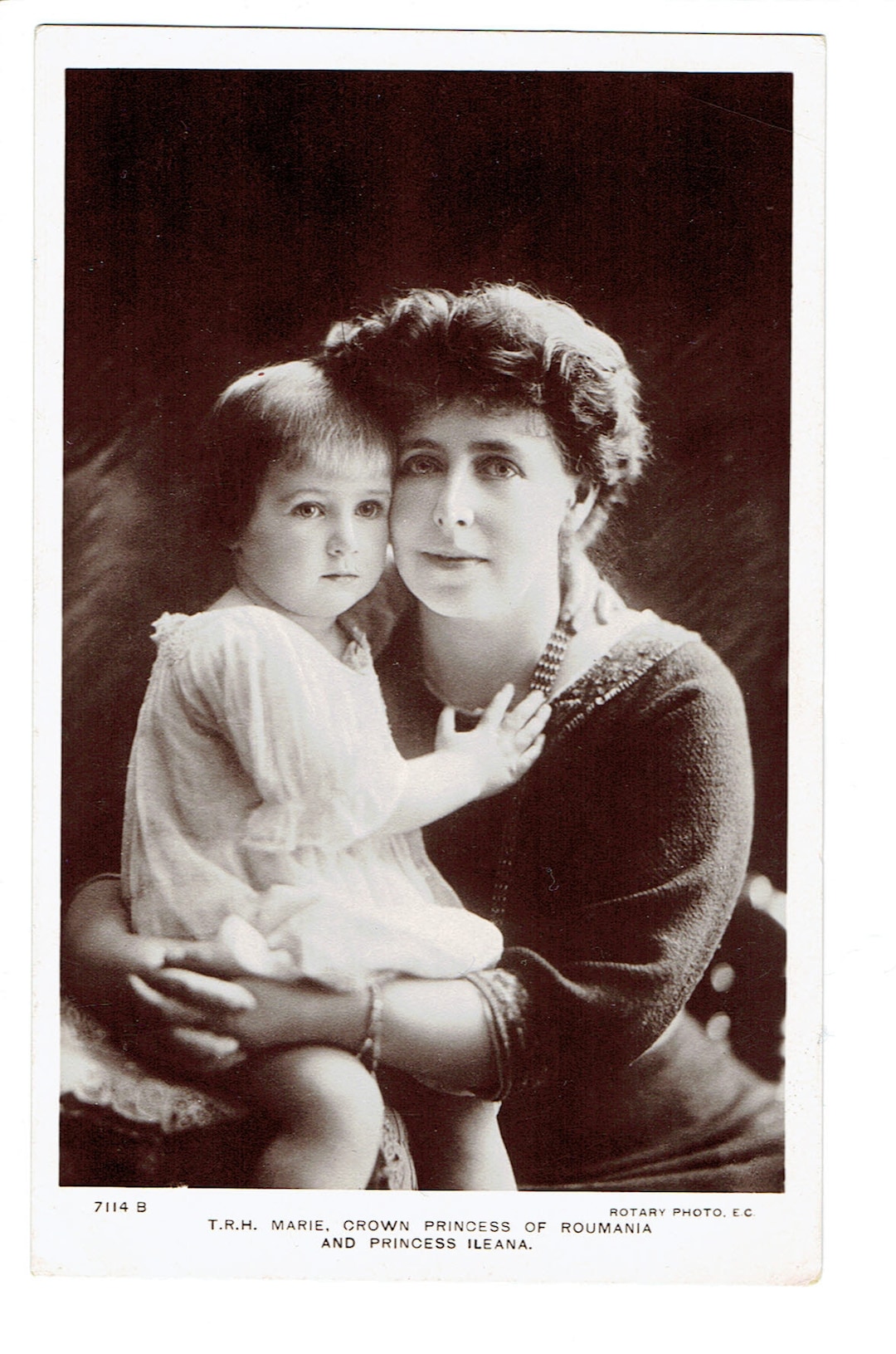 Maria Crown Princess of Romania and Princess Ileana C1912 Real - Etsy