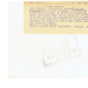 Vintage Hoto Mach Buster's Club Award Photo of F-100 Super - Etsy