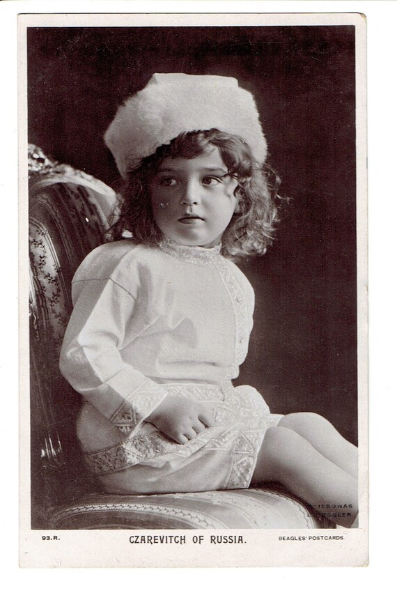 Antique Czarevitch of Russia C1907 Photo Post Card RPPC | Etsy