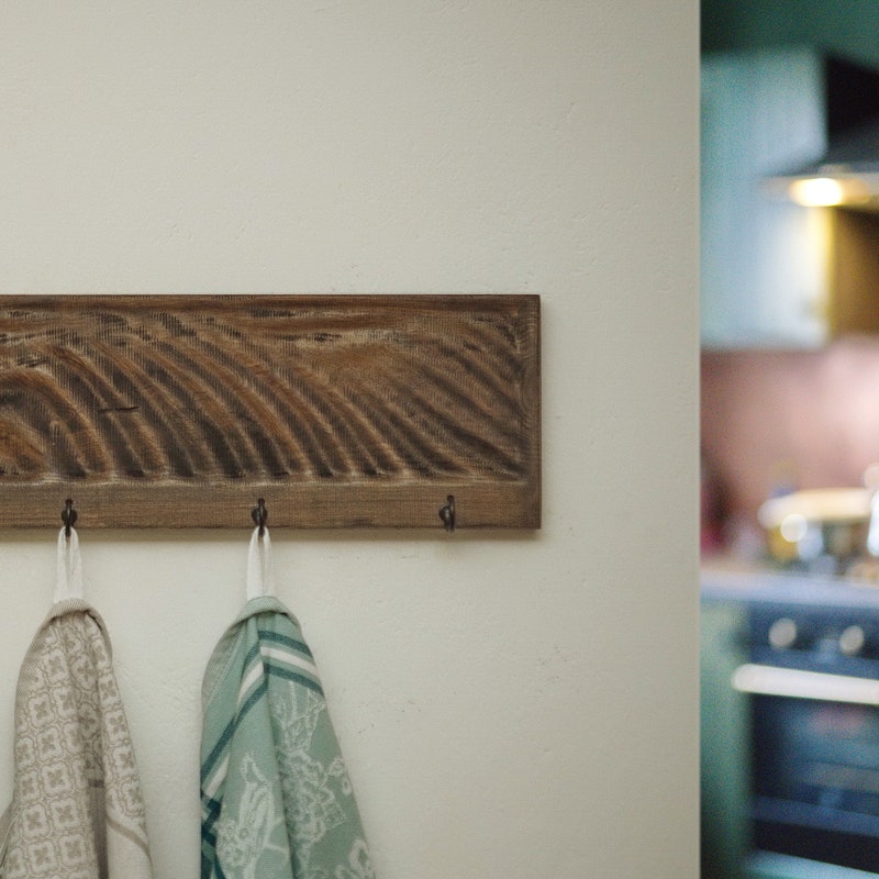 Kitchen Towel Rack - Etsy