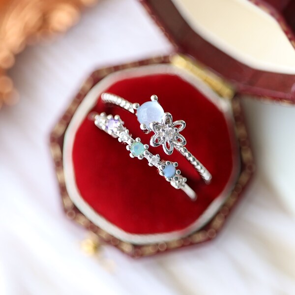 Cute Flower Ring - Etsy