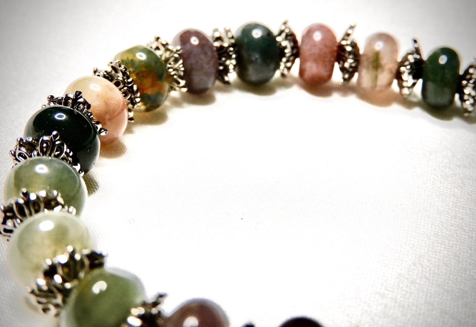 Multi-colored Beaded Bracelet - Etsy