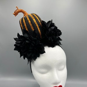 Halloween Fascinator / Halloween Headband / Pumpkin Headband ...