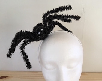 Halloween Spider Web Fascinator / Halloween Headband / Spider Web ...