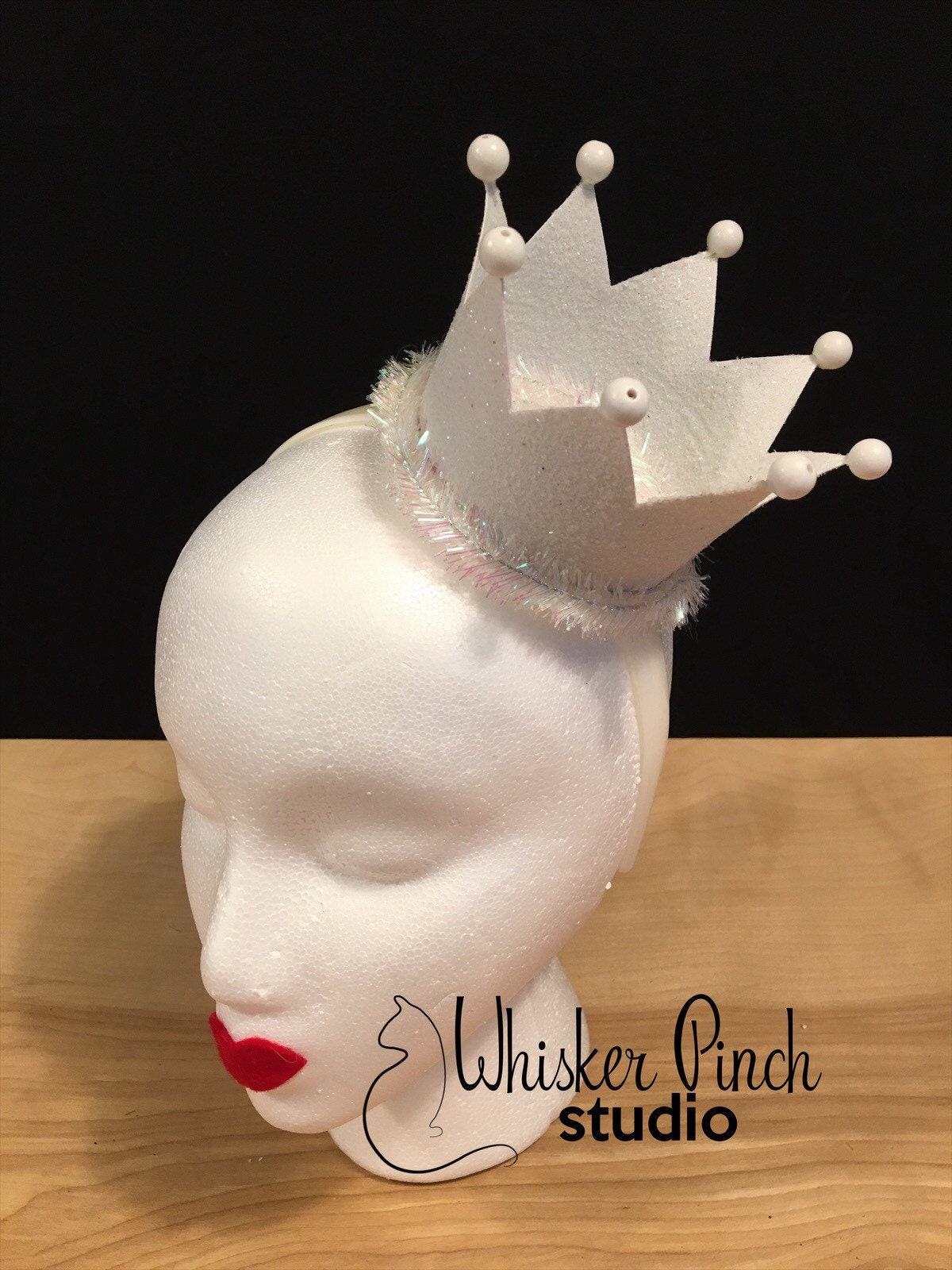 Gold Crown Fascinator / Rose Gold Crown Fascinator / Crown | Etsy