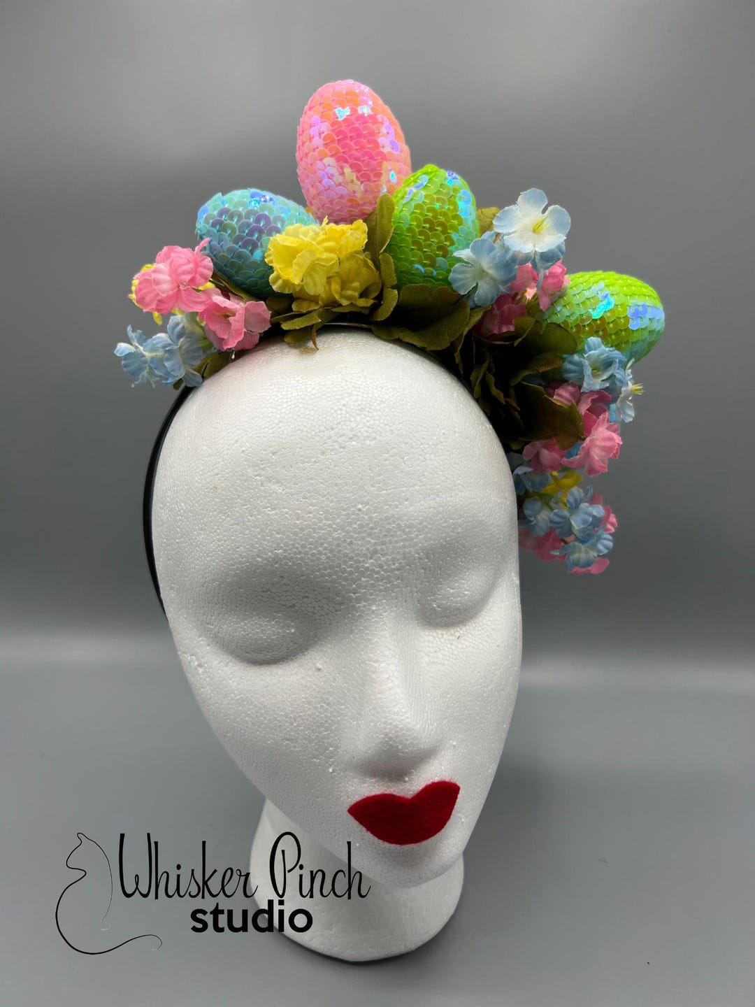 Easter Egg Fascinator / Easter Egg Headband / Easter Egg Headband ...