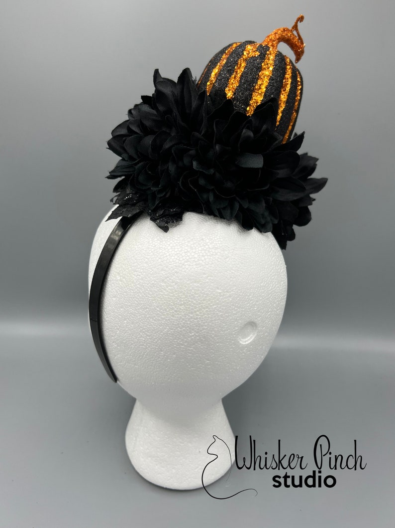 Halloween Fascinator / Halloween Headband / Pumpkin Headband ...