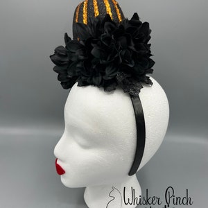 Halloween Fascinator / Halloween Headband / Pumpkin Headband ...