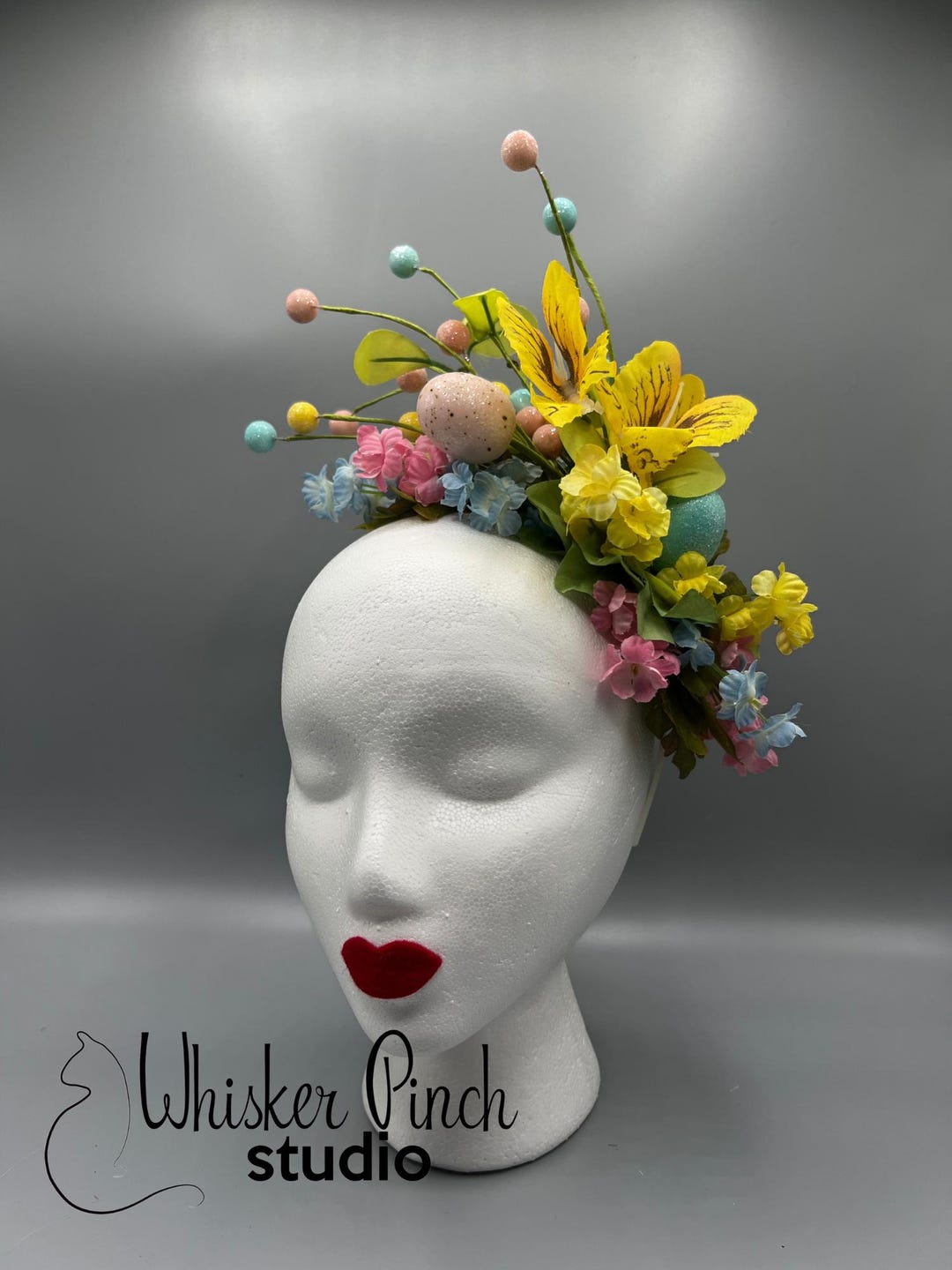 Easter Egg Fascinator / Easter Egg Headband / Easter Egg Headband ...