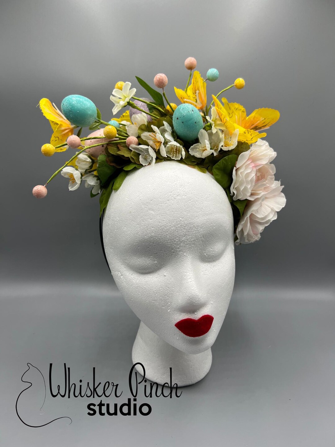 Easter Egg Fascinator / Easter Egg Headband / Easter Egg Headband ...