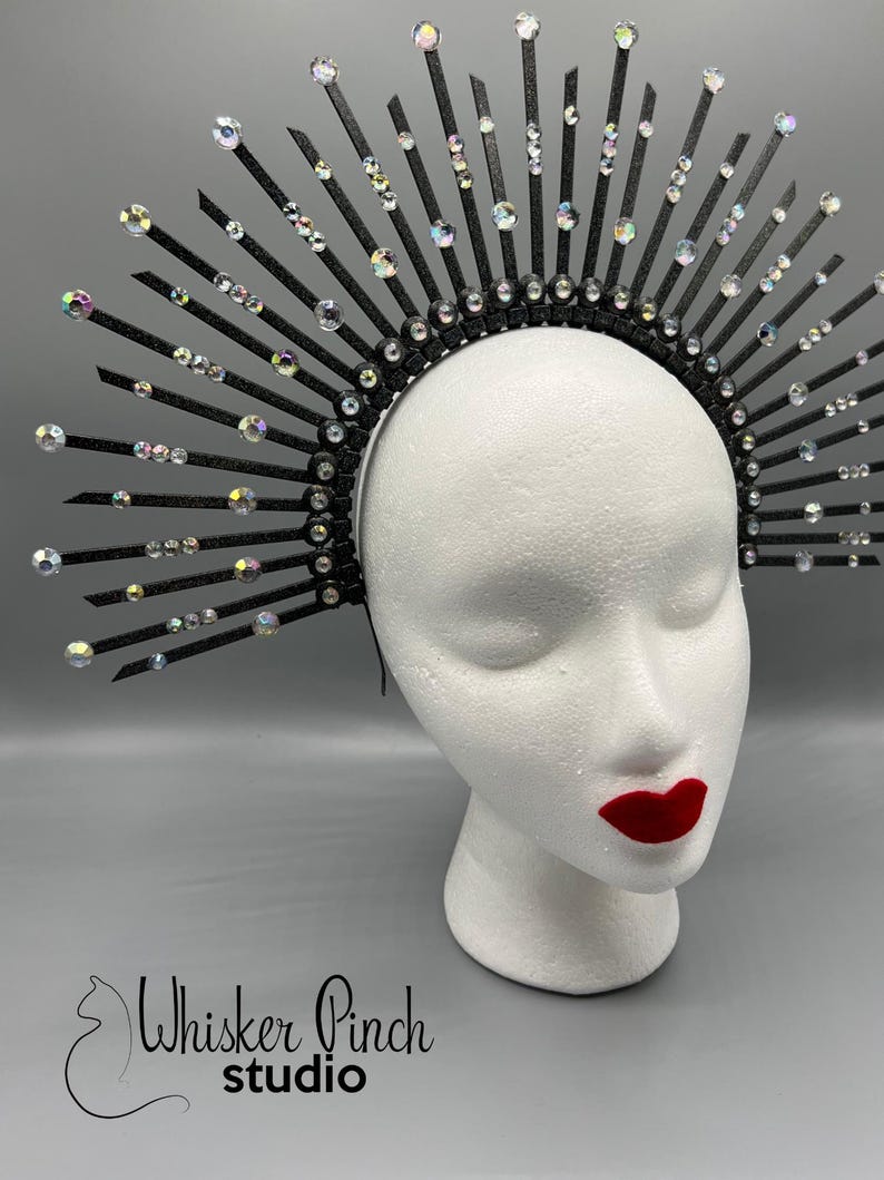 Halo Headpiece / Sunburst Headband / Goddess Crown / Bridal Fascinator ...