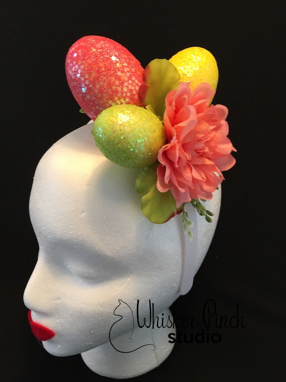 Easter Egg Headband Easter Bunny & Egg Hair Pins Bunny Bobby Pins