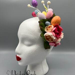 Easter Egg Fascinator / Easter Egg Headband / Easter Egg Headband ...