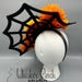 Halloween Spider Web Fascinator / Halloween Headband / Spider Web ...