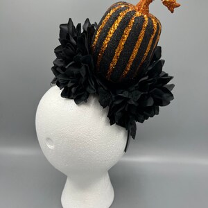 Halloween Fascinator / Halloween Headband / Pumpkin Headband ...