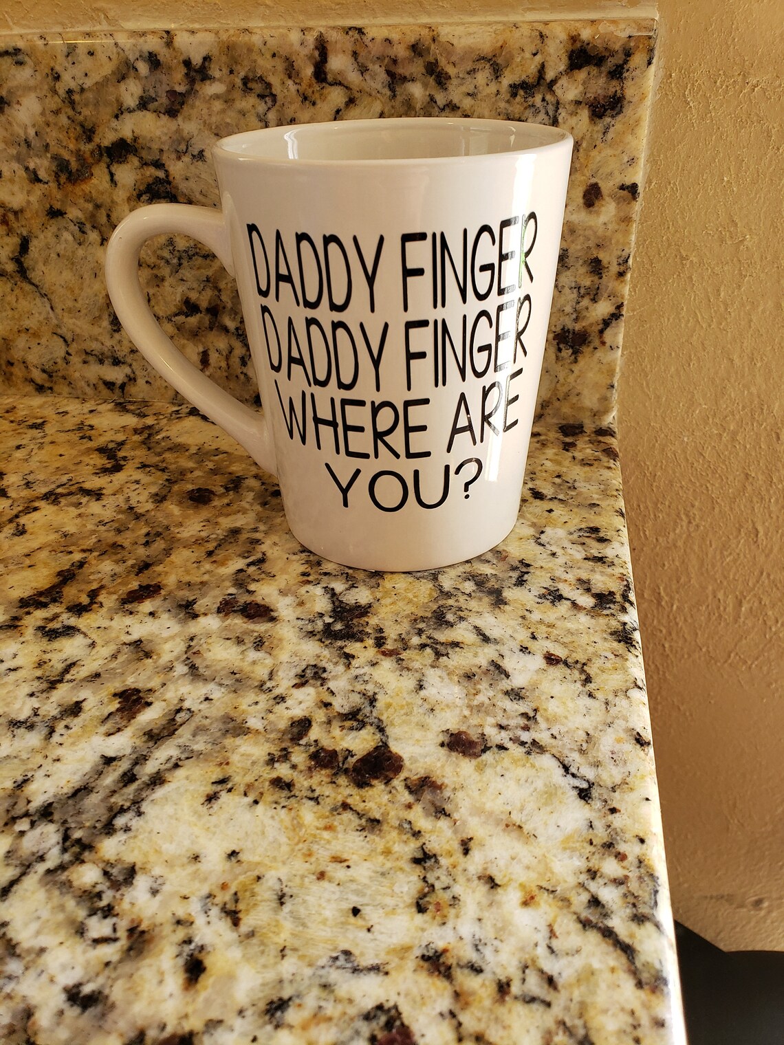 Daddy finger daddy finger where are you here I am with middle | Etsy