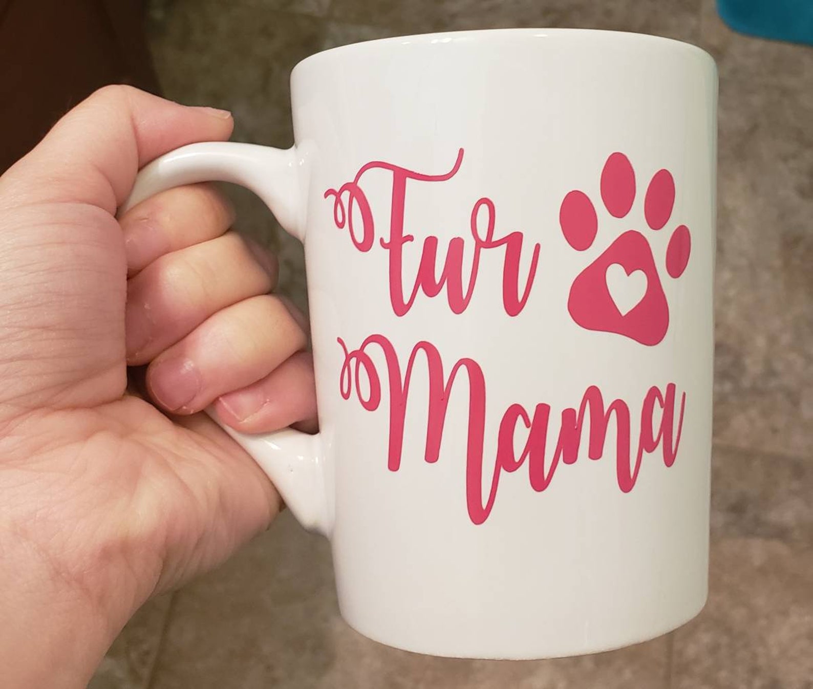 Fur Mama Mug / Dog Mom / Cat Mom / Fur Mom / Fur Mama Coffee | Etsy