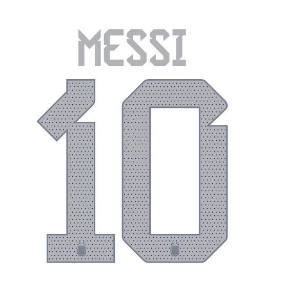 Messi Away Name Digital - Etsy