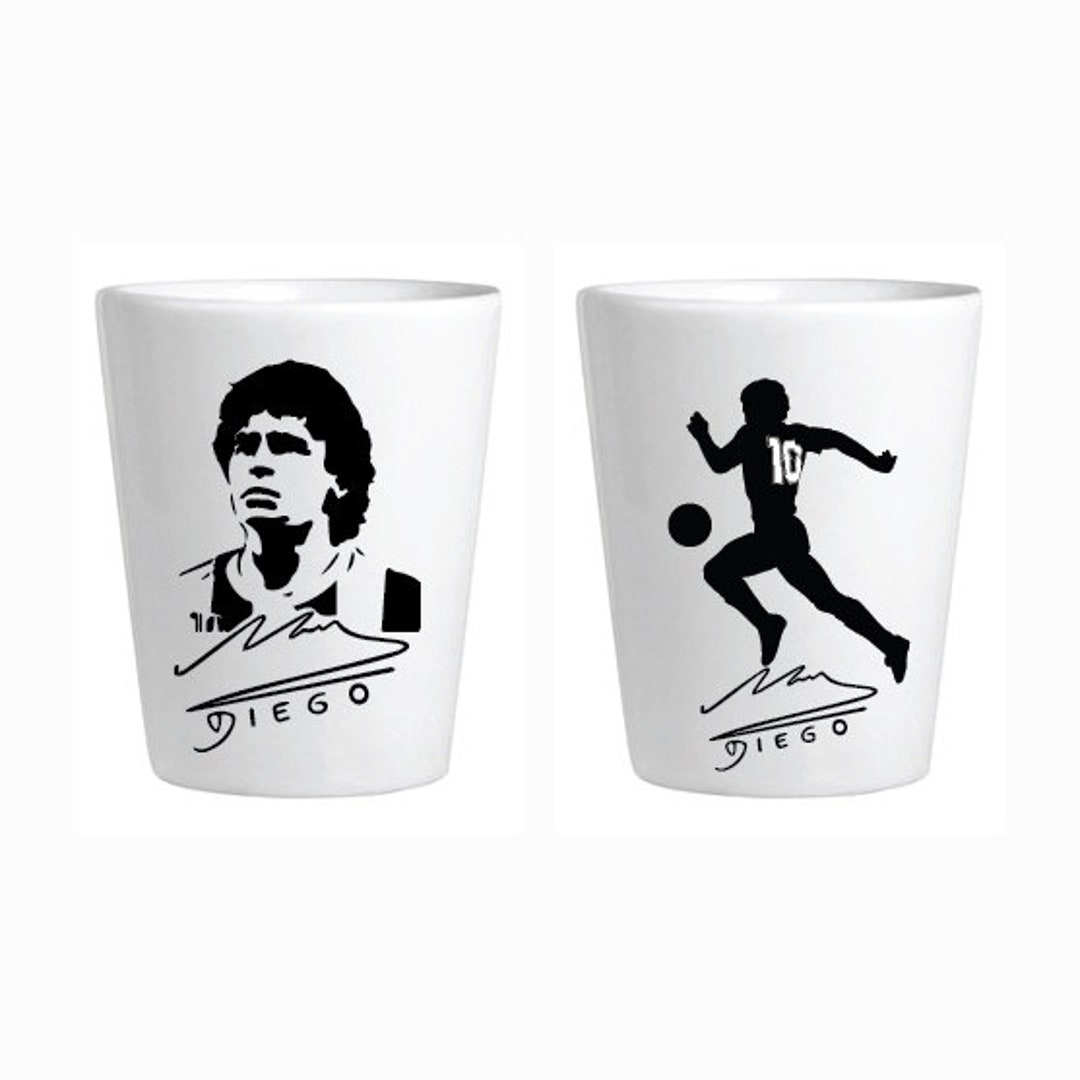 Maradona Shot Glass Set - Etsy