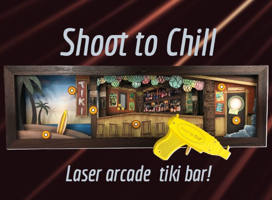 Tiki Bar Laser Arcade - Etsy